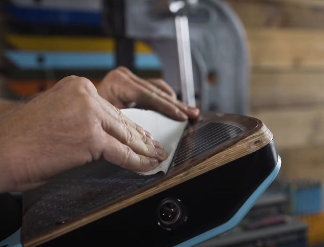 Grip Tape Installation – Rent EBoards Charlotte